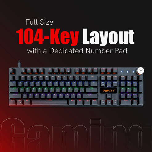 Verity Onyx Mechanical Gaming Keyboard – Best Wired Gaming Keyboard in ...